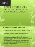 Tugas dan Wewenang KPPS Pemilu 2024 | PDF