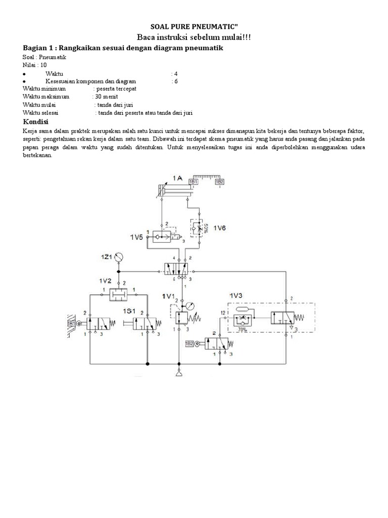 Soal Pure Pneumatic | PDF