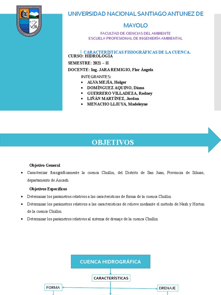 Caracterización Fisiográfica Cuenca Chullin | PDF | Ciencias de la Tierra | Geografía