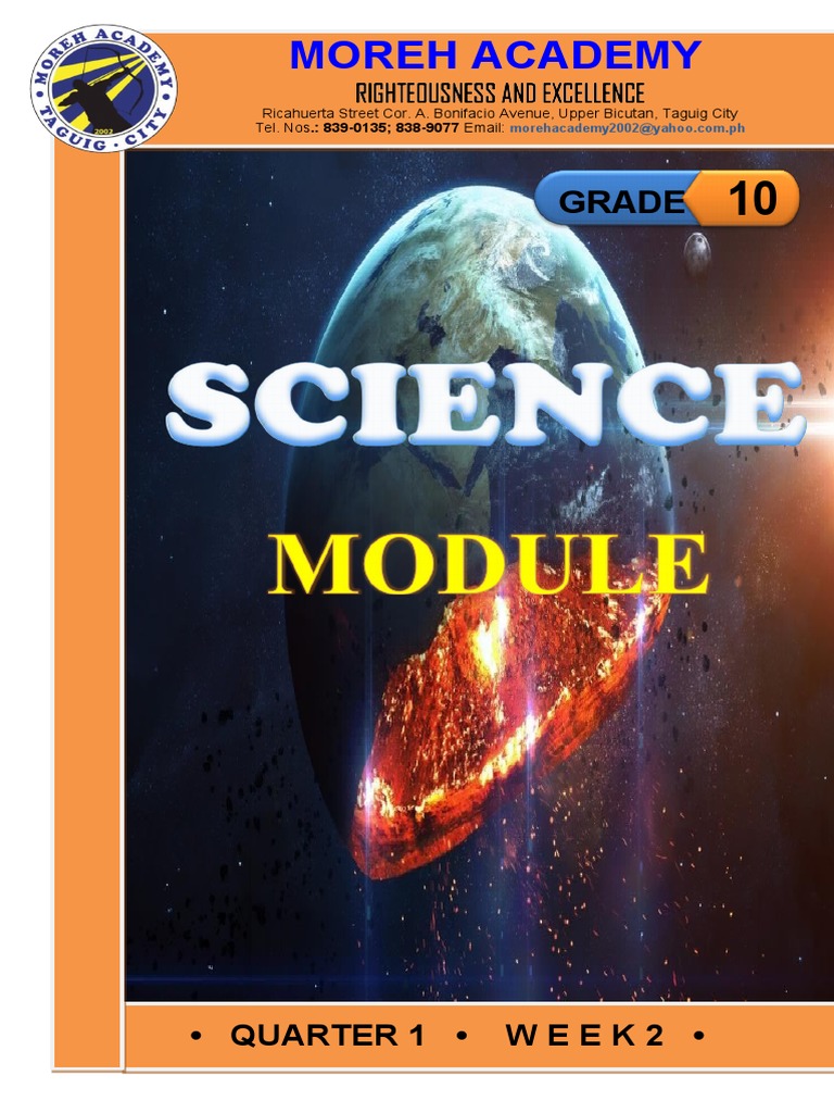 Science Q1 M2 | PDF | Earthquakes | Motion (Physics)