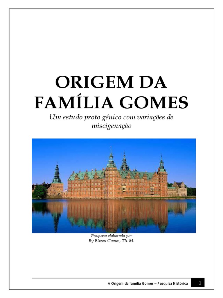 Origem Da Família Gomes | Download grátis PDF | Bluetooth | Dinamarca