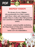 Deped Vision, Mission, Goals | PDF | Education Theory | Communication