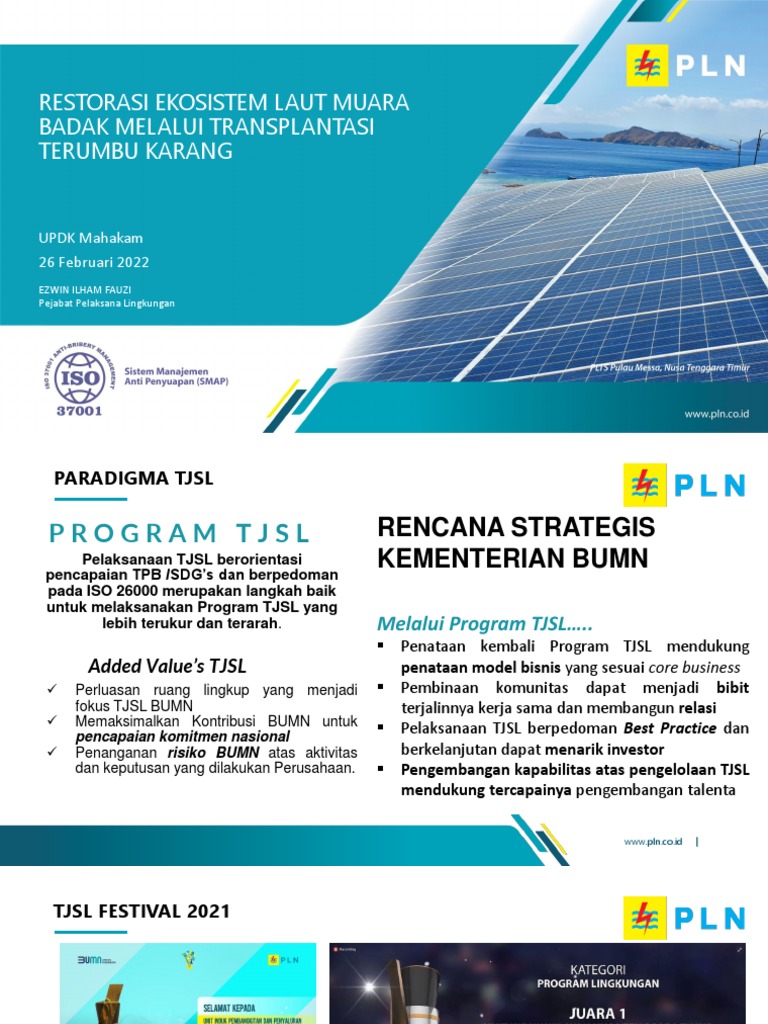 4 TJSL PLN Updk Mahakam | PDF 4 TJSL PLN Updk Mahakam | PDF