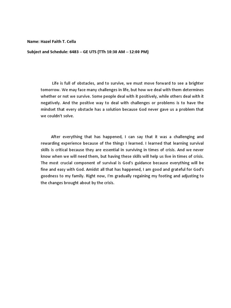 How Am I? | PDF
