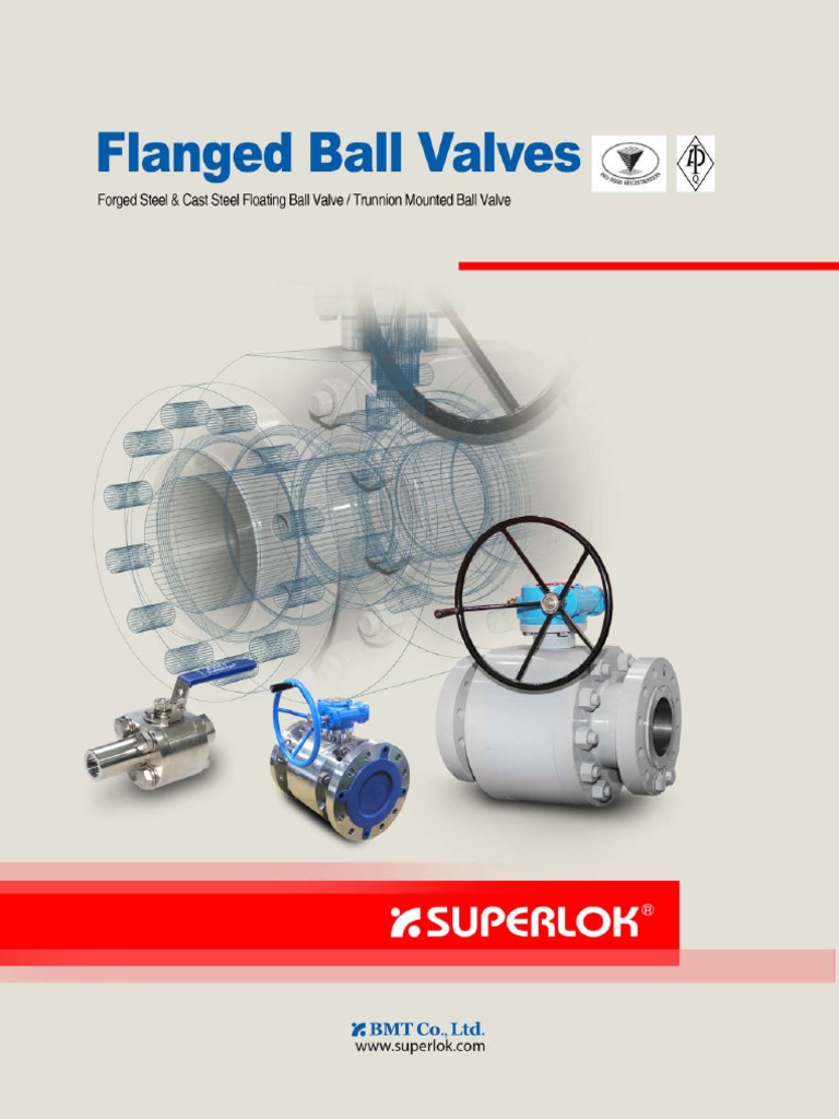 Flanged Ball Valve | Download Free PDF | Valve | Mechanical Engineering