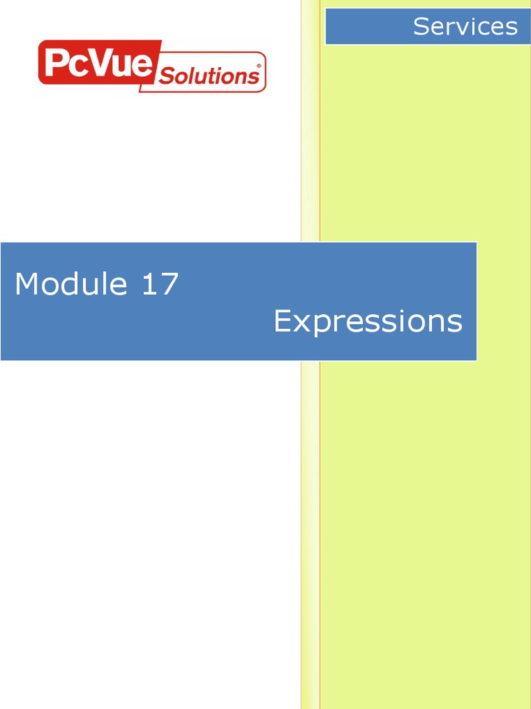 Module 17 - Expressions | PDF | Modular Programming | Software Engineering