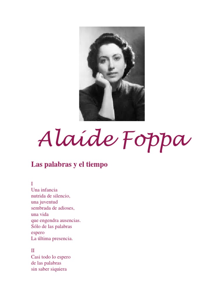 Alaíde Foppa. Recopilación. | PDF