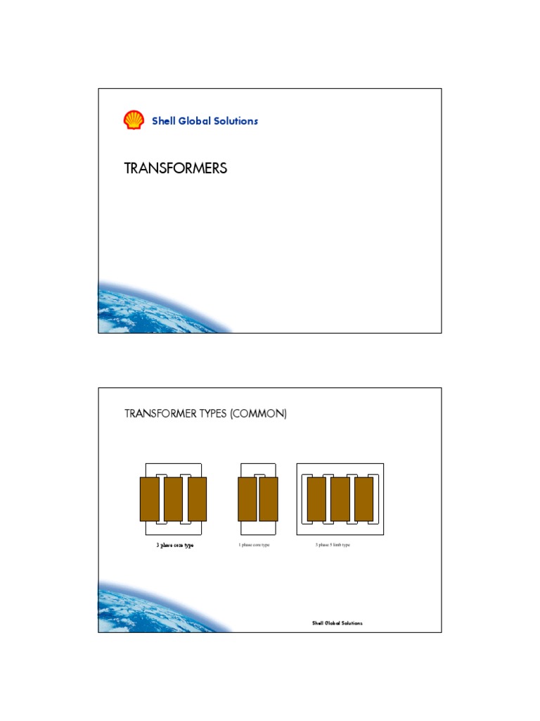 Transformers: Shell Global Solutions | PDF | Transformer | Electric Motor