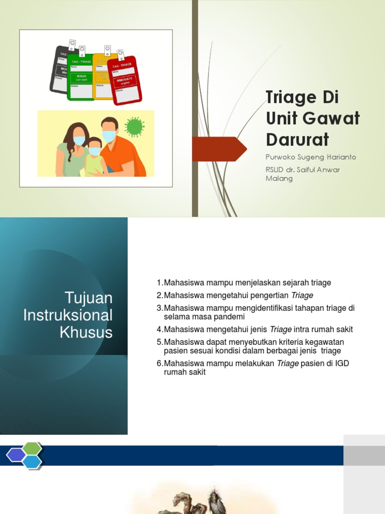 Triage Di IGD RS | PDF
