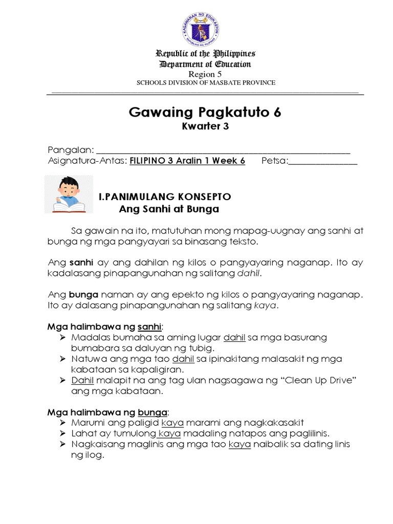 FIL.3Q3 Wk6 | PDF