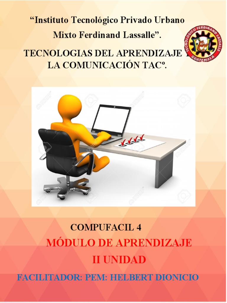 Modulo Compu 1ro. | PDF | Aprendizaje | Periférico