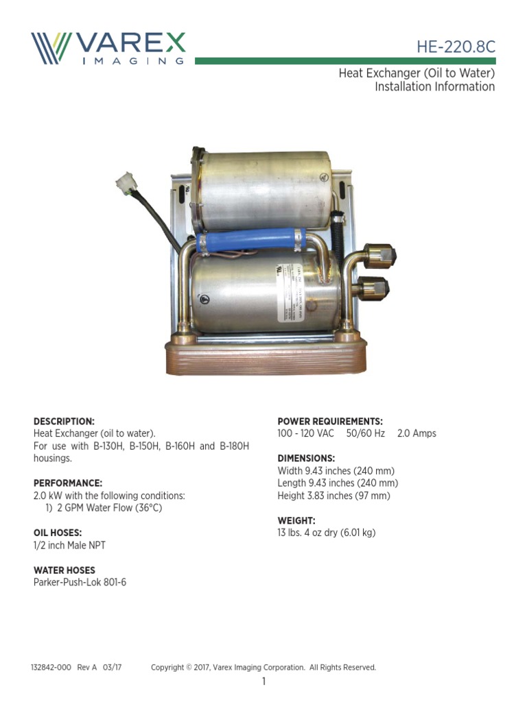 He-220.8c PDS 132842-000 | PDF | Heat Transfer | Engineering Thermodynamics