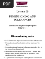 Guidelines For 2D Drawings | PDF | Engineering Tolerance | Geometry