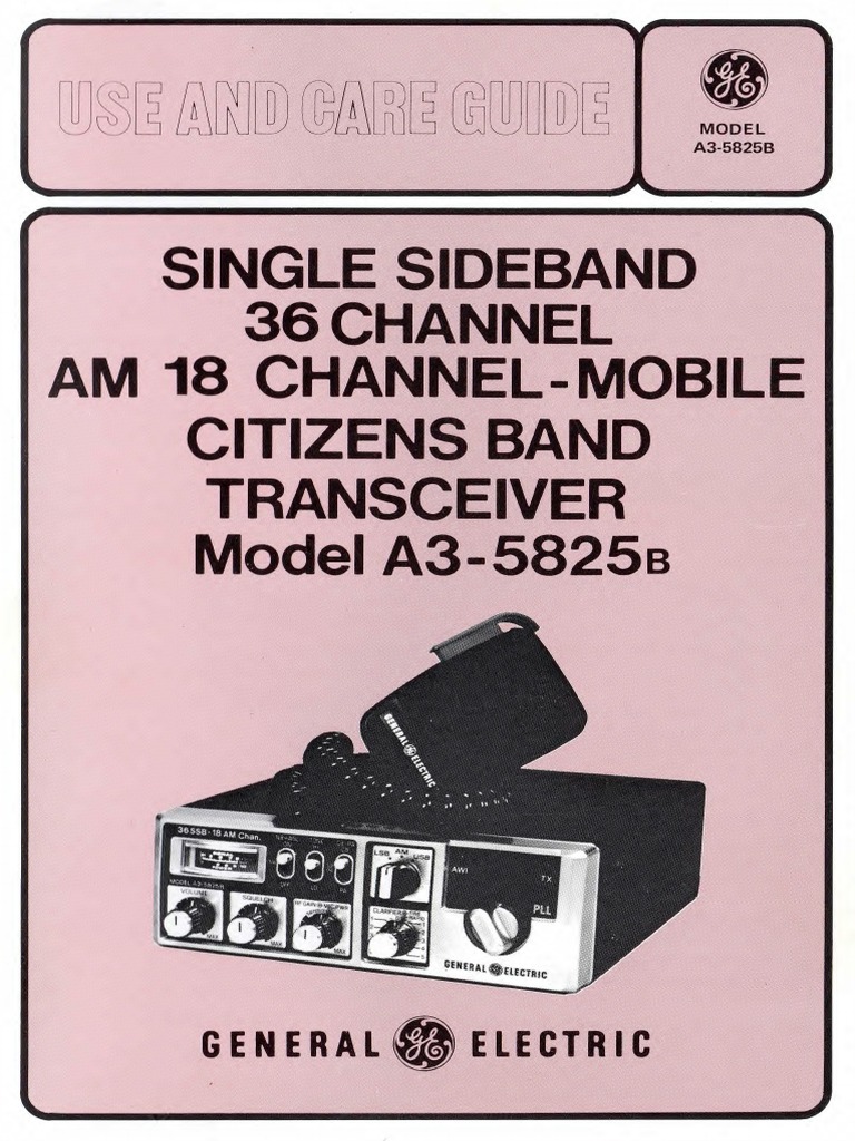 Single Sideband 36 Channel Am 18 Channel-Mobile Citizens Band ...