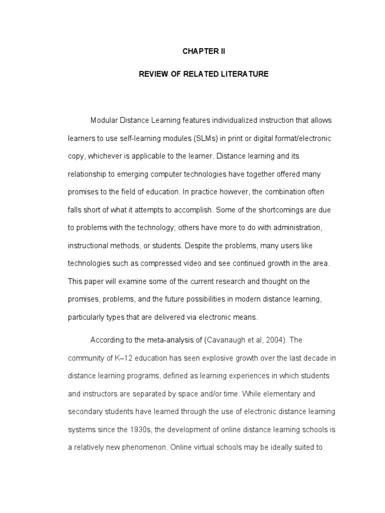 Modular Distance Learning Insights | PDF | Distance Education | Learning