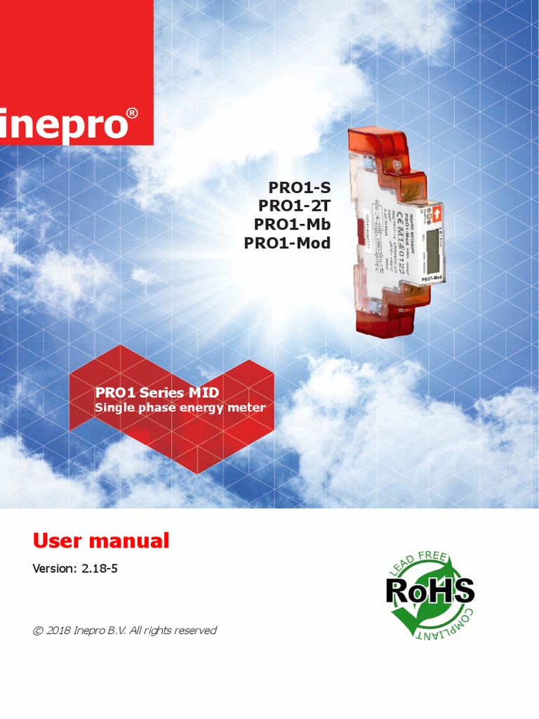 User Manual Pro1 S Pro1 2t Pro1 Mb Pro1 Mod Pdf Fuse Electrical