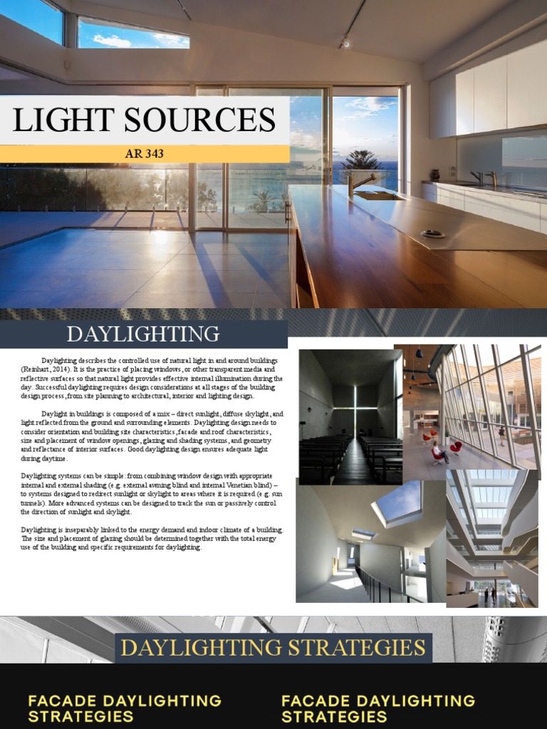 Light Sources | PDF | Fluorescent Lamp | Lighting