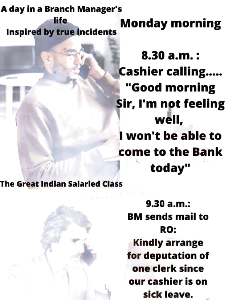 A Day in Bankers Life | PDF