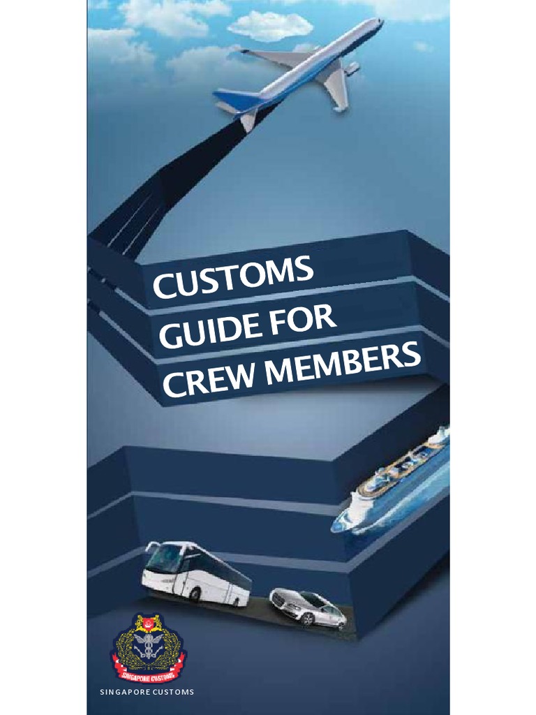Customs Guide For Crew Members | PDF | Receipt | Cigarette