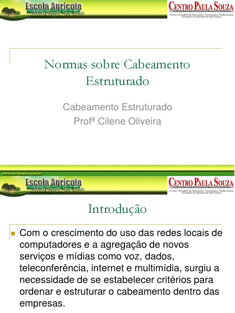 CE - 03 - Normas Sobre CE | PDF | Informática | Telecomunicações