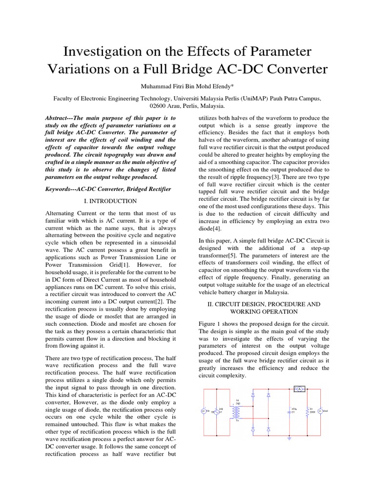 Assignment I Pdf Rectifier Transformer 8435