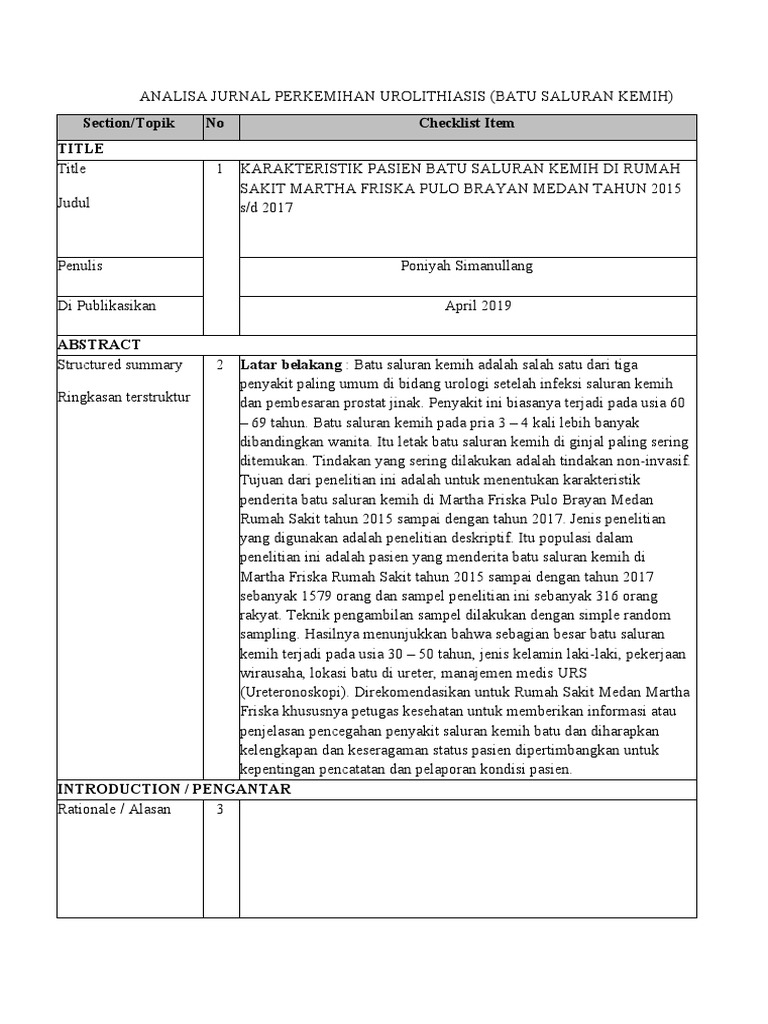 Analisa Jurnal | PDF | Pengembangan Diri | Kesehatan Holistik