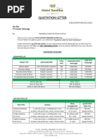 Hotel Reservation Confirmation Letter | PDF