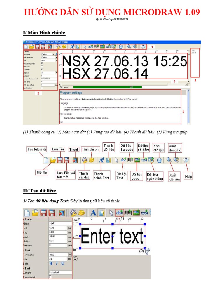 HDSD MicroDraw 1.09 | PDF