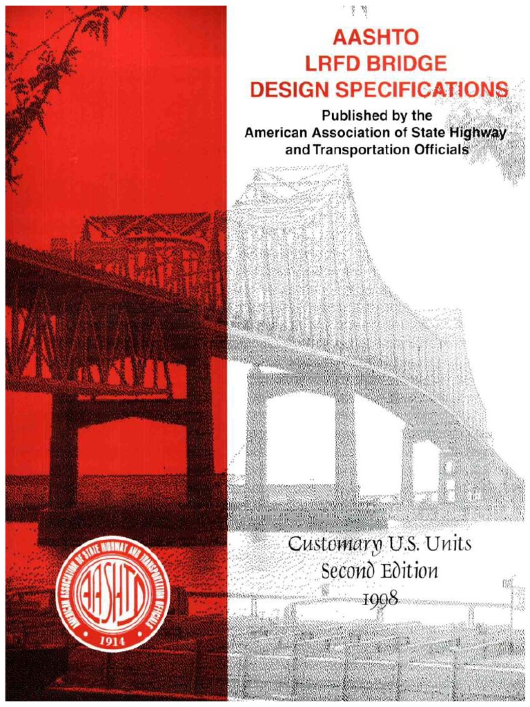 AASHTO LRFD Bridge Design Specifications 2nd Ed 1998 (Unlocked) | PDF