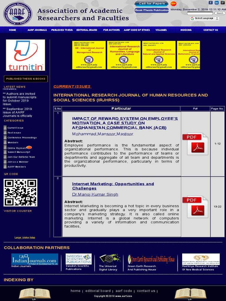 Association of Academic Researchers and Faculties | PDF | Academic ...