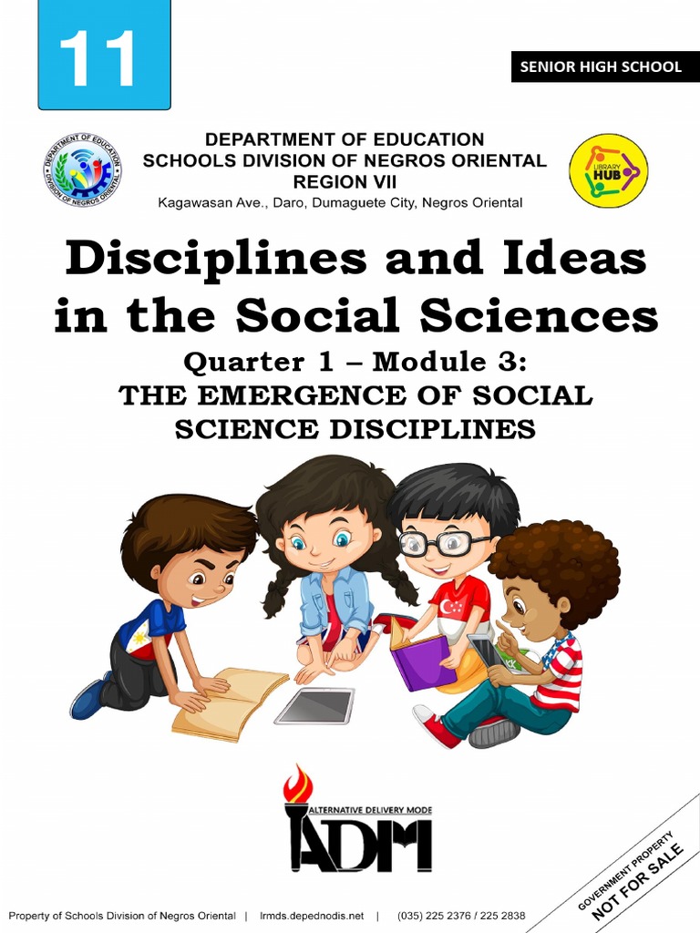 DISS Module - Week 3 ADM For Teacher | PDF | Science | Social Sciences