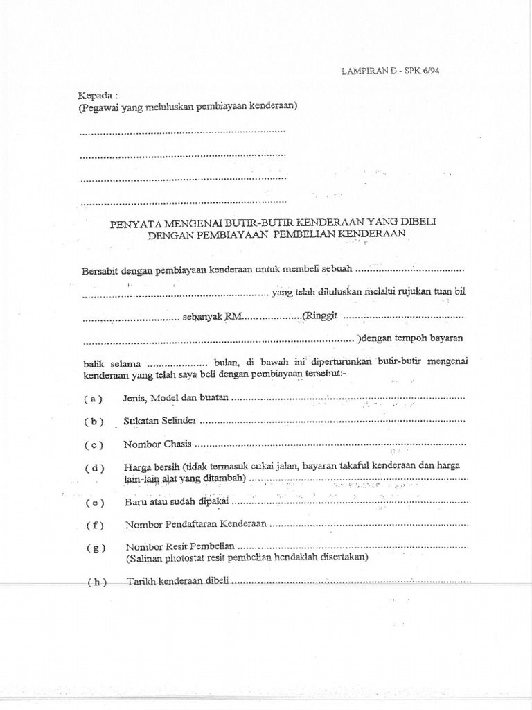 Lampiran D - SPK 6-94 | PDF