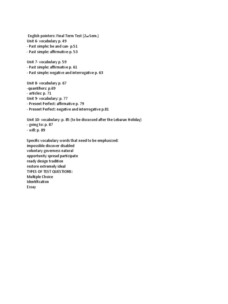 English Pointers | PDF | Foreign Language Studies | Teaching Methods & Materials