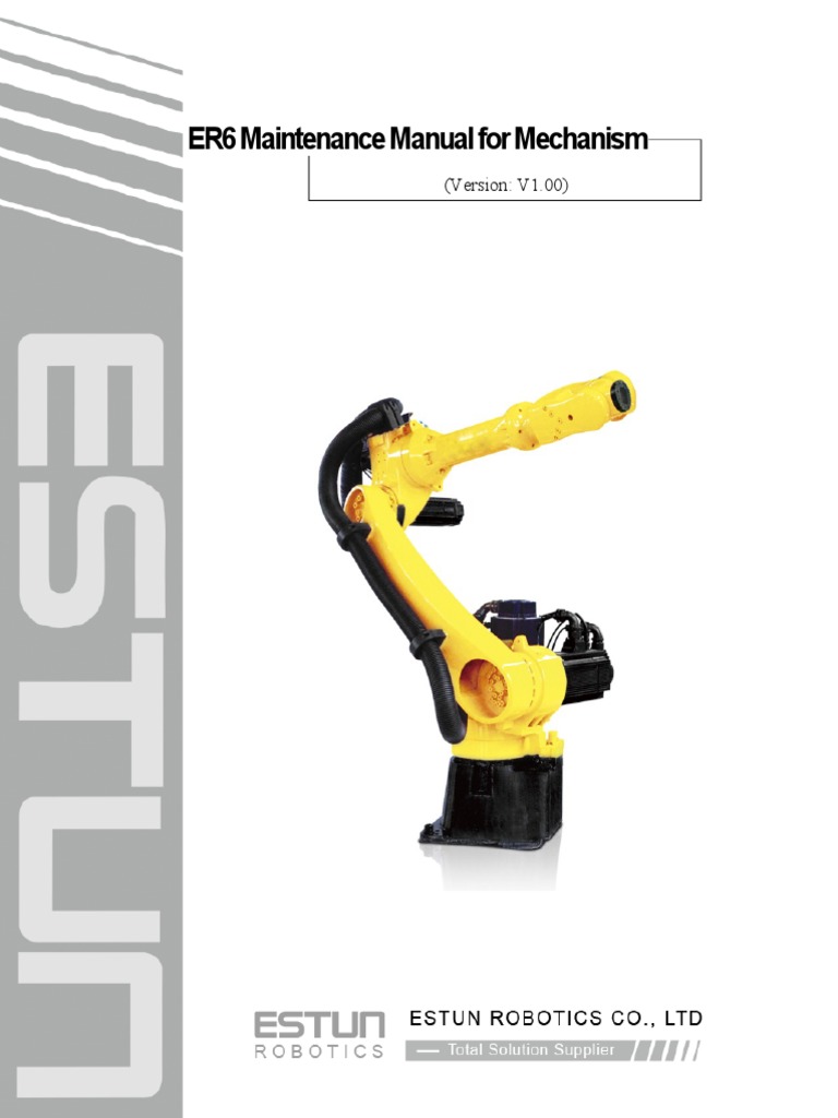 Manual Robot Estun | PDF | Robotics | Robot