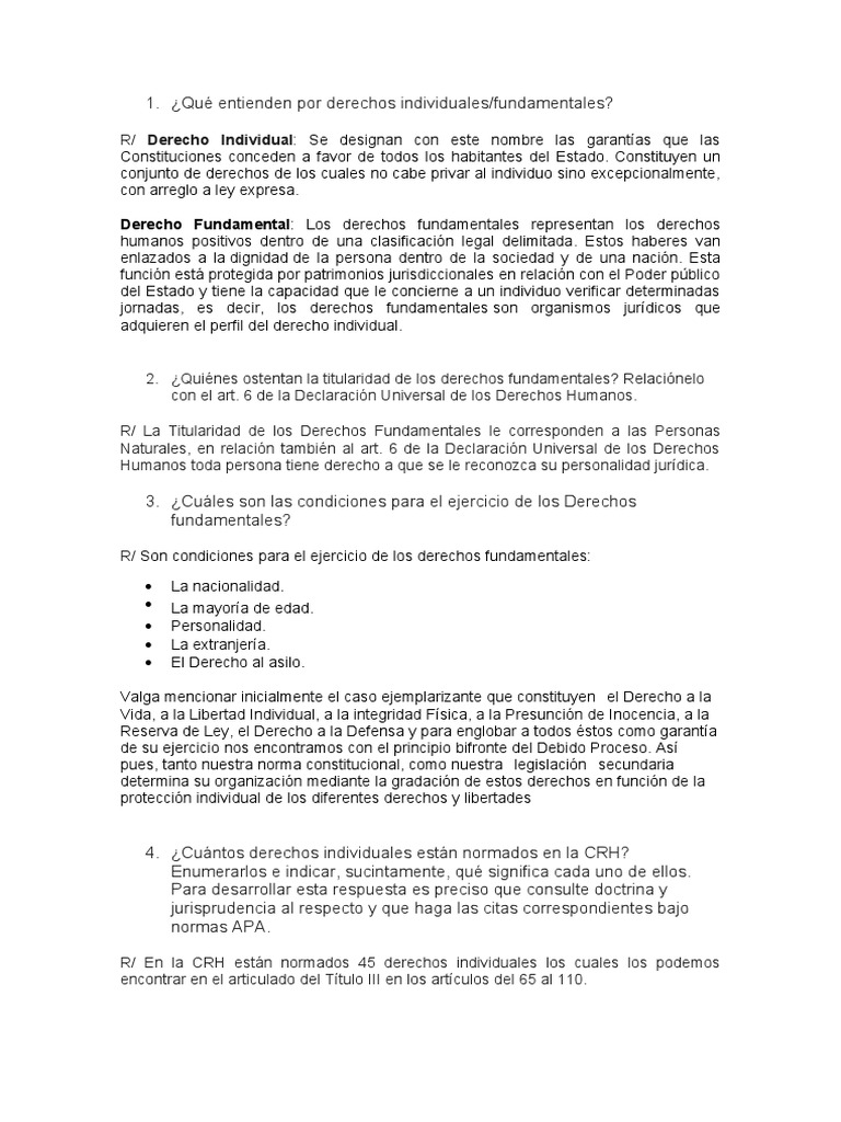 Foro de Derecho Const. | PDF | Derecho Constitucional | Derechos
