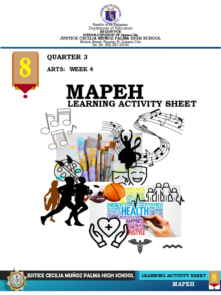 Mapeh: Learning Activity Sheet | PDF | Carpet | Kyrgyzstan