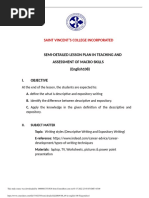 Generalization Lesson Plan | PDF | Lesson Plan | Educational Assessment