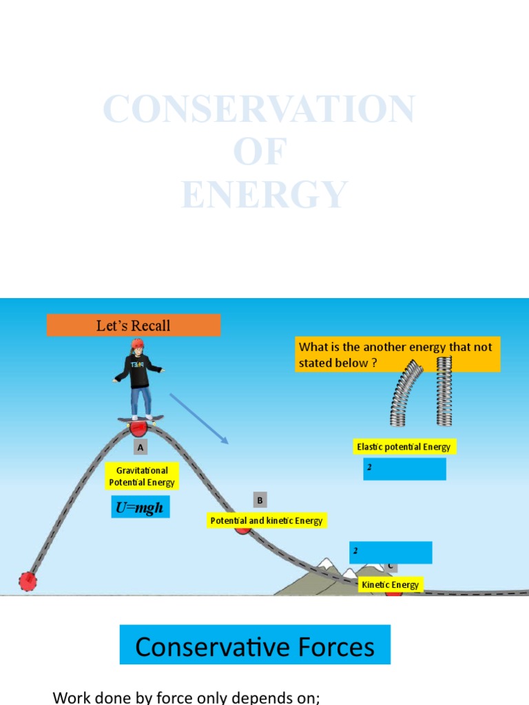 Conservation of Energy | PDF | Power (Physics) | Force