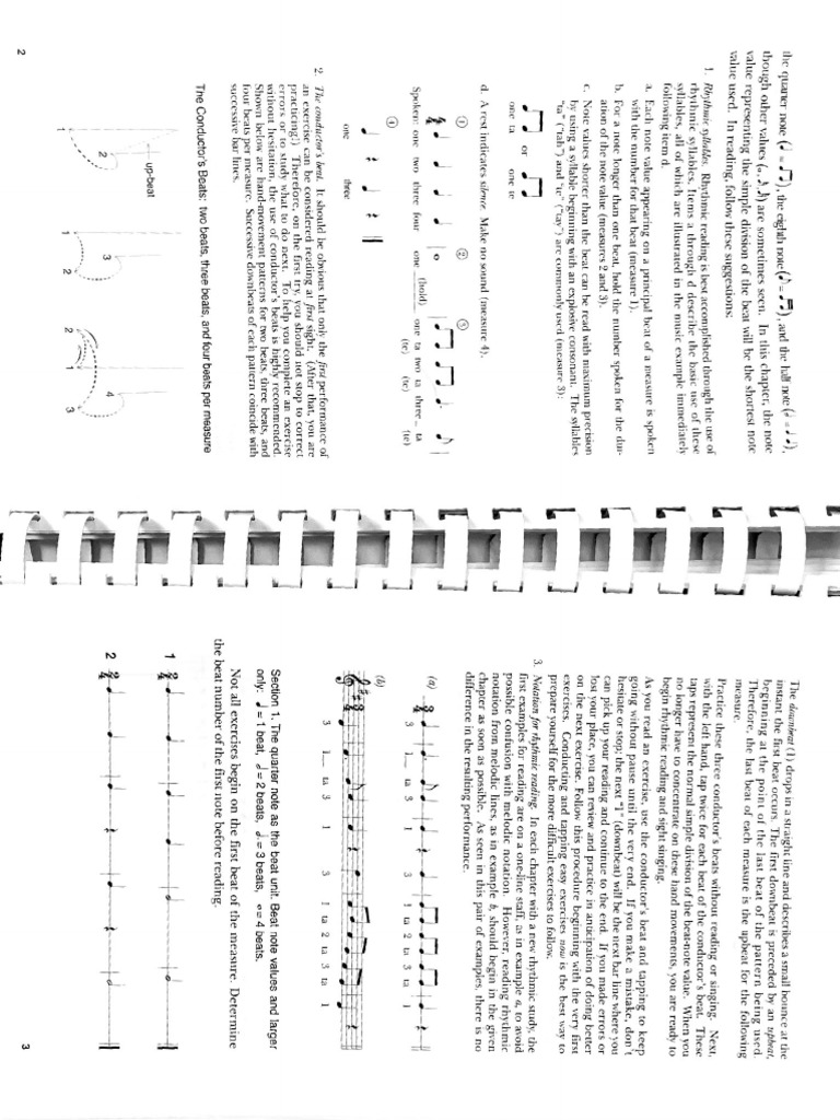 Music For Sight Singing | PDF