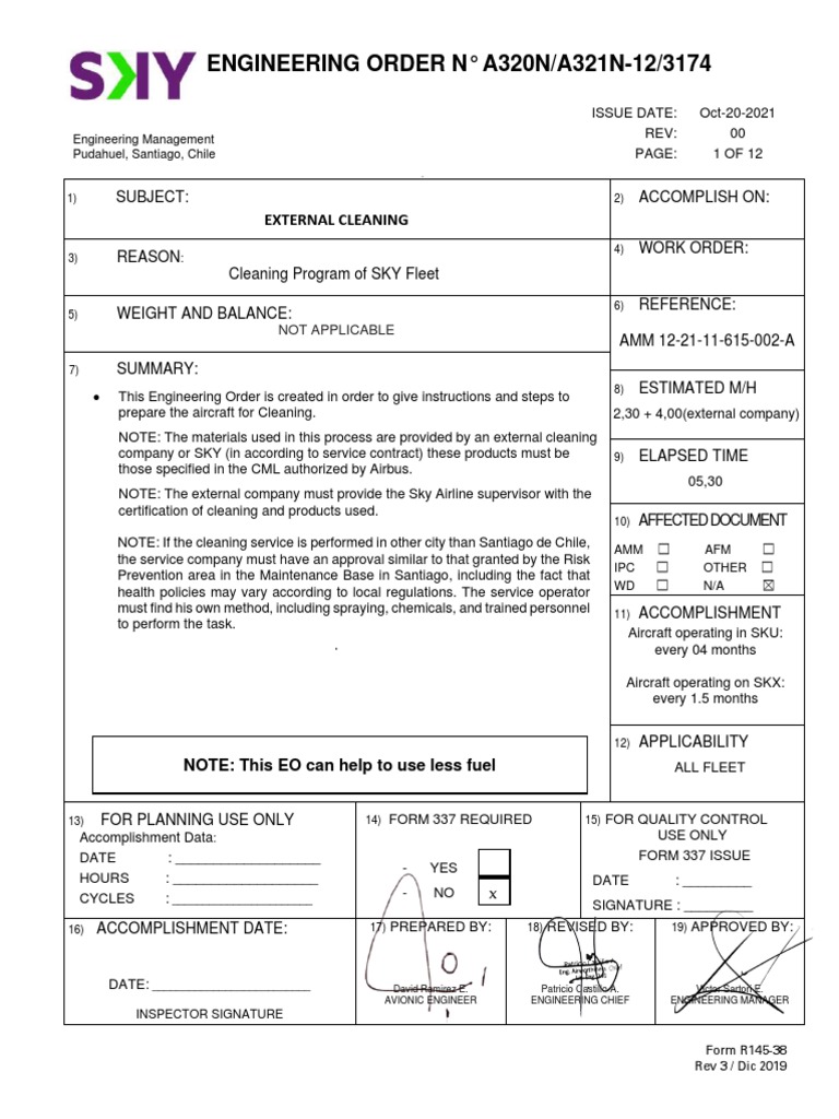 A320N External Cleaning Instructions | PDF | Flight Control Surfaces ...