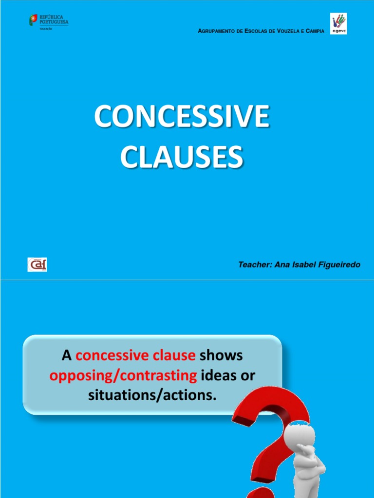 Concessive Clauses | PDF