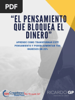 SPANISH - Money Isn't The Problem Class Manual - A4 | PDF | Naturaleza