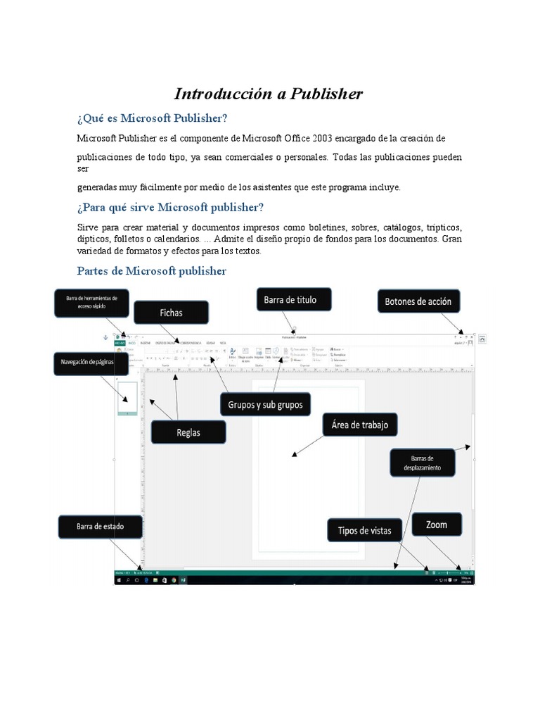 Introducción a Publisher | PDF