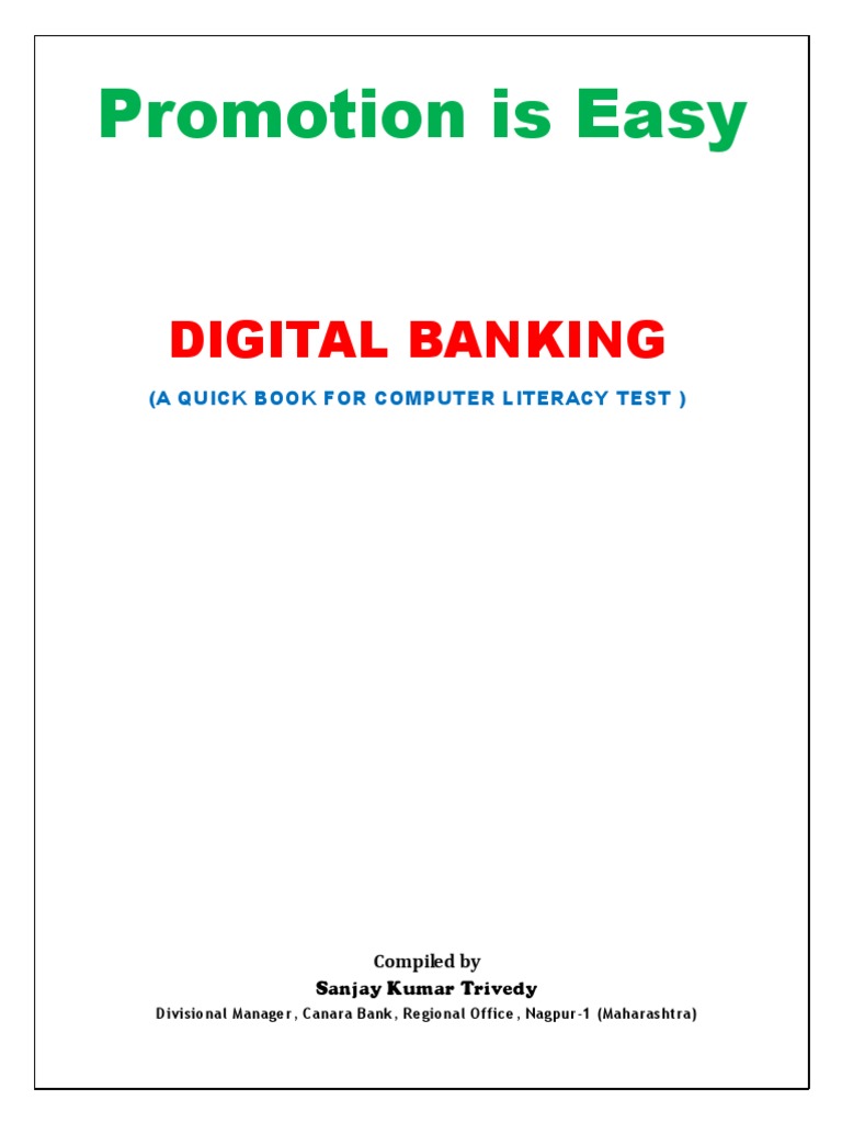 Digital Banking Book | PDF | Spreadsheet | Microsoft Excel