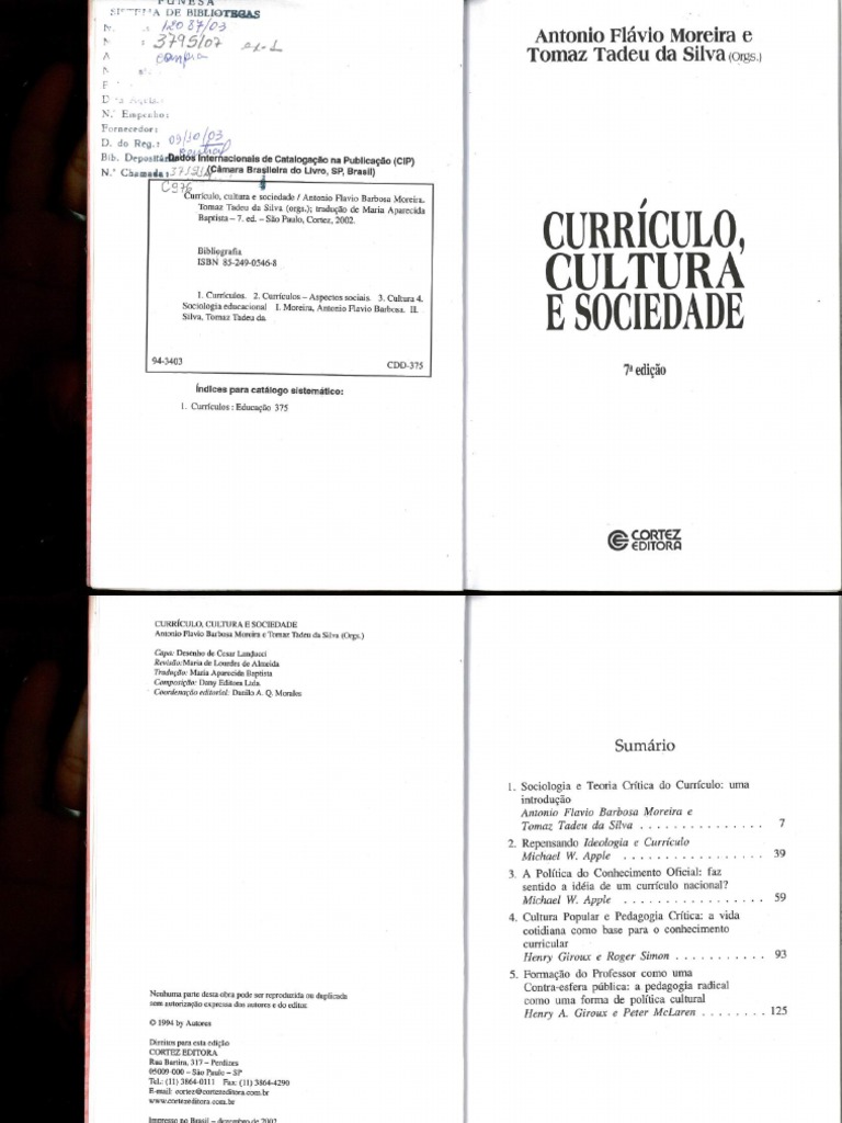 Texto 3 APPLE, Michael. A Política Do Conhecimento Oficial. Faz Sentido ... Texto 3 APPLE, Michael. A Política Do Conhecimento Oficial. Faz Sentido ...