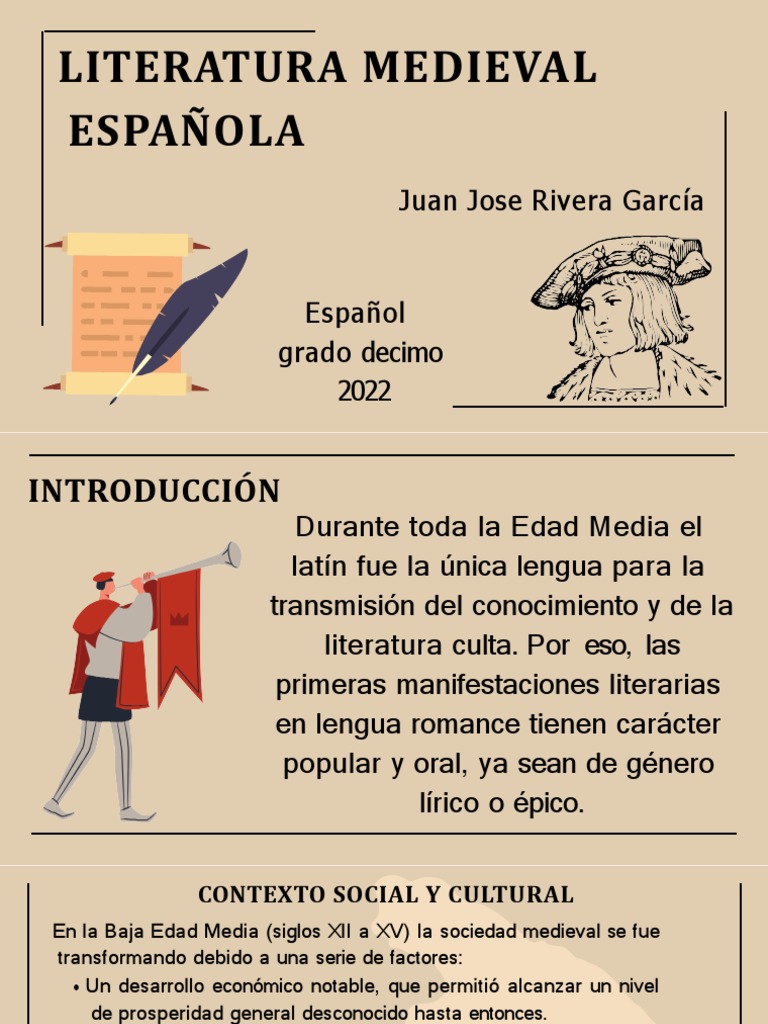 Literatura Medieval Española | PDF
