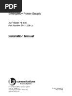 Starter Generator Installation Manual: Starter Generator Series: 150SG ...