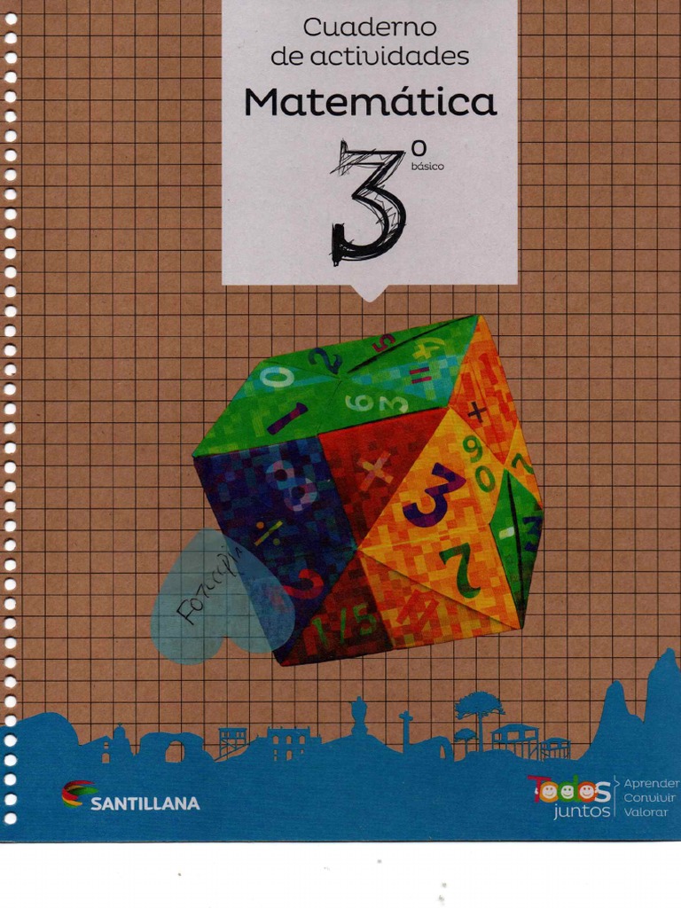 Cuaderno de Actividades Matematica 3ro Primera Parte | PDF