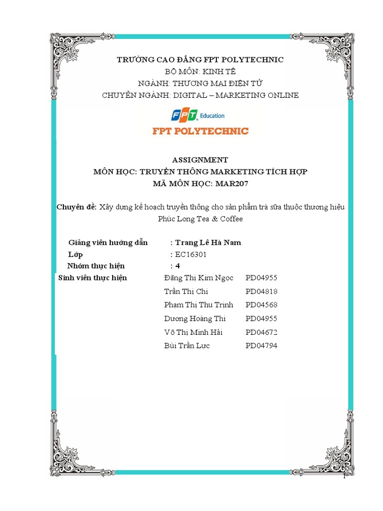 EC16301 Ca 4 ASM Nhom4 | PDF