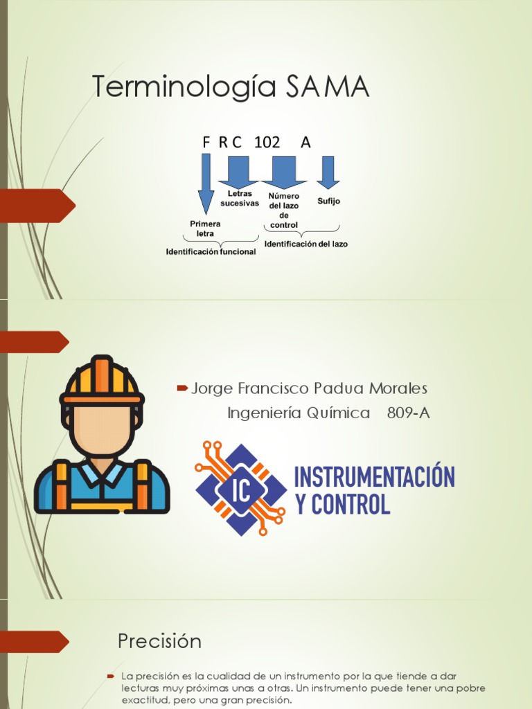 Terminilogia Sama - Jorge Padua | PDF | Medición | Calibración